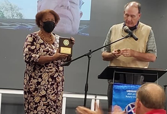 Cantonment Rotary Honors Mary Holley-Lewis For ‘Service Above Self’ : NorthEscambia.com