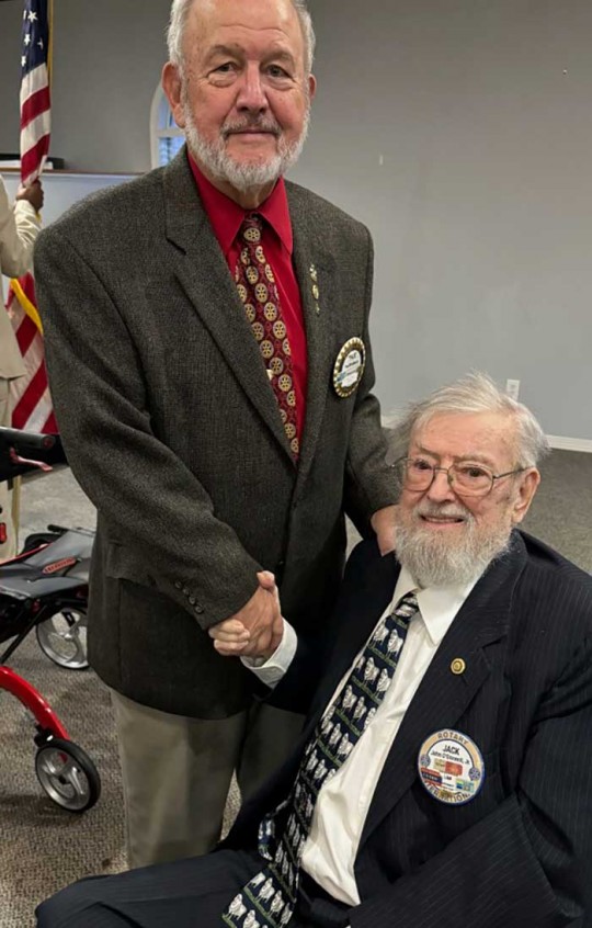 Cantonment Rotary Presents Lifetime Service Award To Jack O’Donnell : NorthEscambia.com