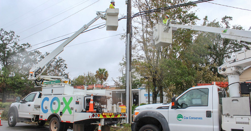 Cox Restores Service To Over 80% Of Customers; Spectrum Continues To ...