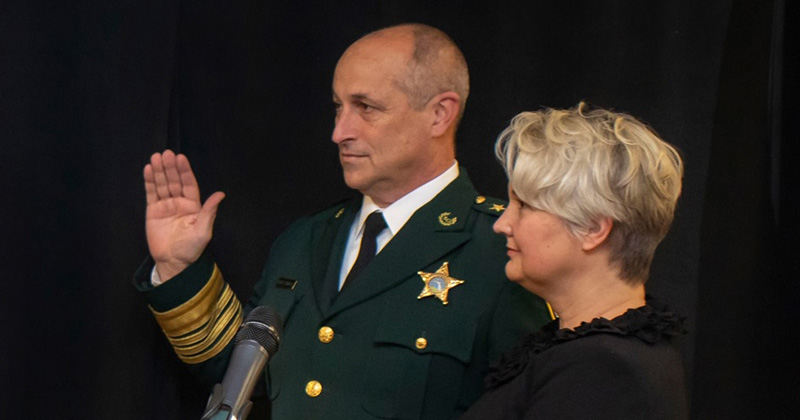 Escambia Sheriff Chip Simmons Sworn In; Commits To Reopening Molino ...