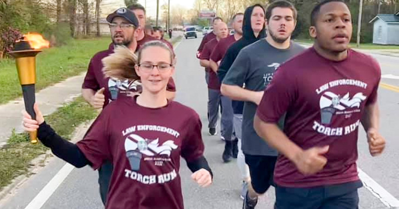 Florida Special Olympics Torch Run Begins In Century : NorthEscambia.com