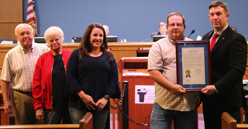 Escambia Commission Honors The Late Jimmy Cunningham Of Molino ...