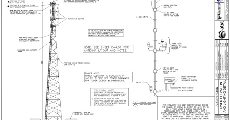 Plans Approved For New AT&T Tower In Century; Construction Expected To ...