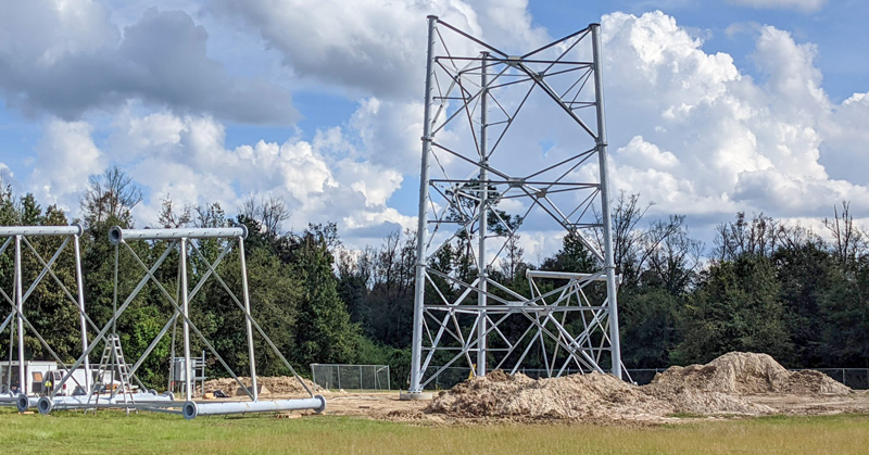 New AT&T Tower Now Under Construction In Century Park : NorthEscambia.com