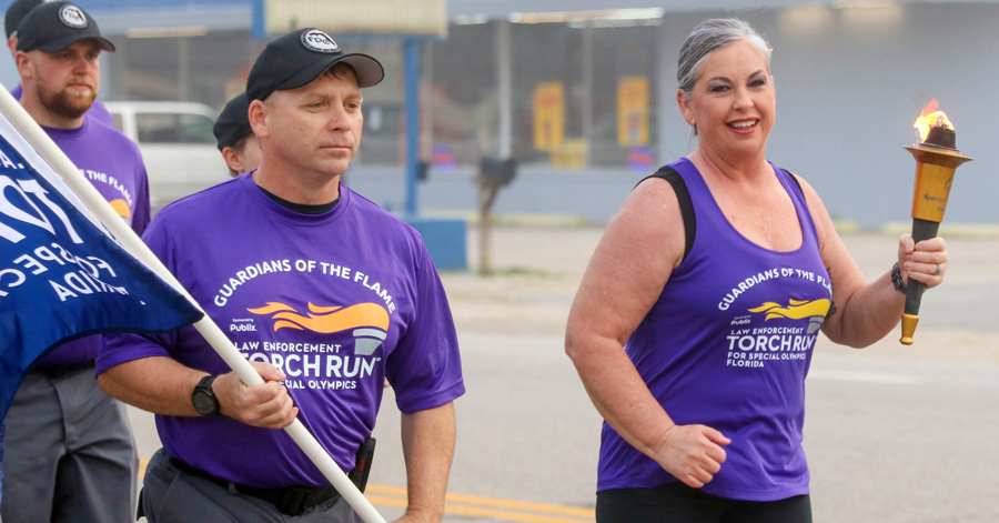 Florida Special Olympics Torch Run Begins In Century : NorthEscambia.com