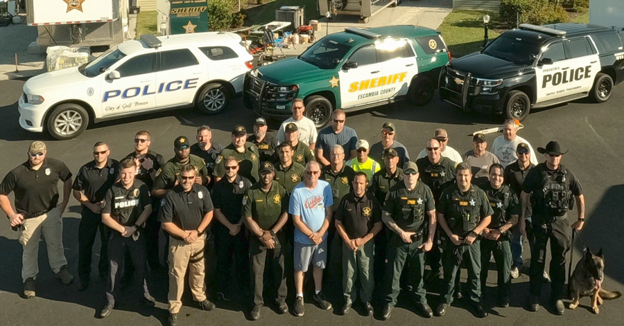 Escambia And Santa Rosa Sheriff’s Offices, Pensacola Police Return From ...