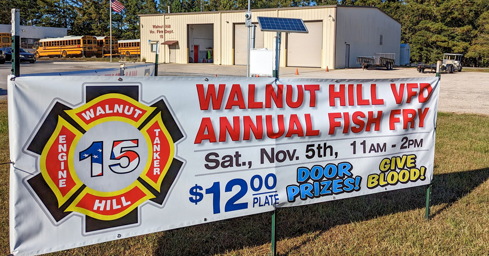 Walnut Hill VFD Fish Fry Is This Saturday : NorthEscambia.com