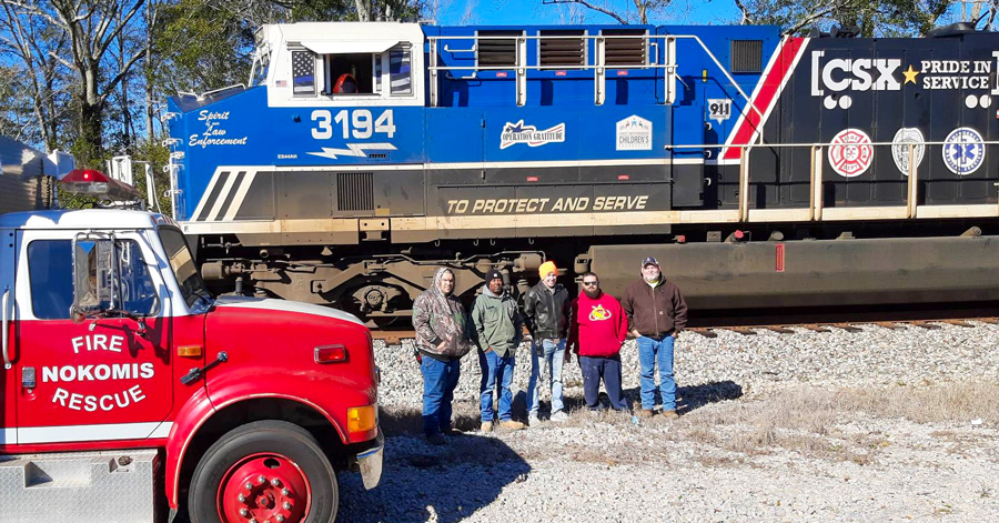 CSX ‘Spirit of our Law Enforcement’ Locomotive Travels Through Area ...
