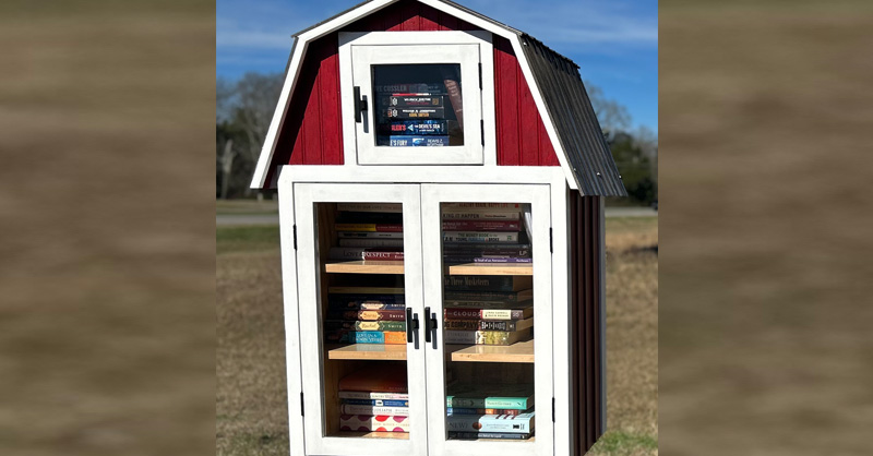 New Free Community Little Library Open In Cantonment : NorthEscambia.com