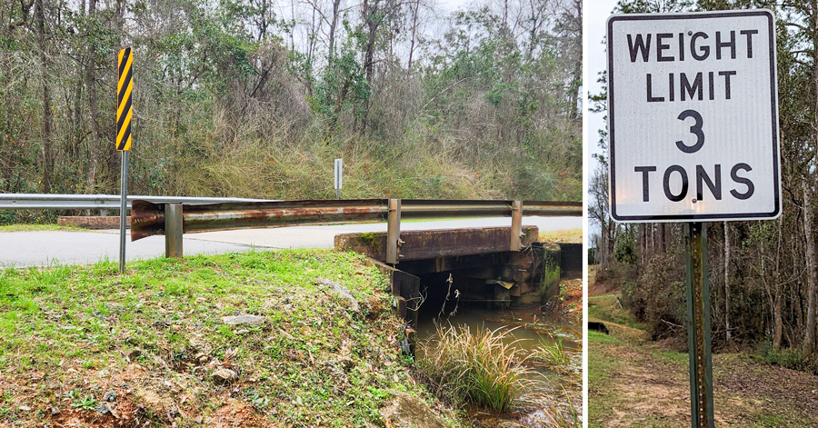 Weight Limit Lowered To Three Tons On Bridge Near Molino ...