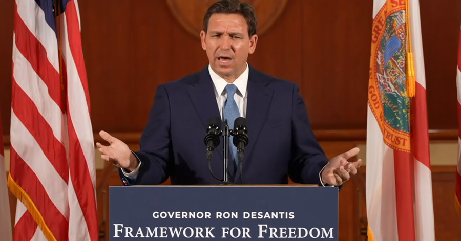 Gov. DeSantis Announces $114.8 Billion ‘Framework for Freedom Budget ...
