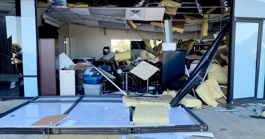 Fire, Explosion With Partial Collapse At Fortis Institute ...