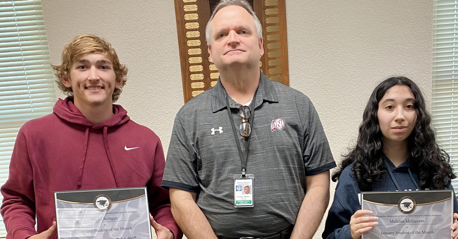 Northview High Names Students Of The Month : NorthEscambia.com