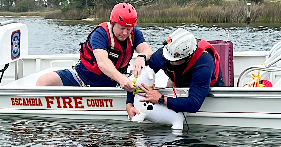 Escambia First Responders Complete Animal Rescue Training ...