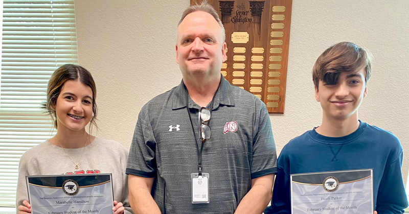 Northview High Names Students Of The Month : NorthEscambia.com