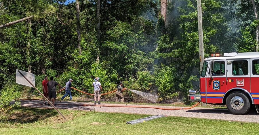 Falling Pine Tree Cuts Power For Large Part Of Century : NorthEscambia.com