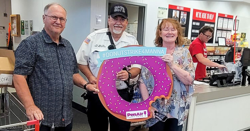 First Responders Collect Donations For Manna During ‘Donut Strike ...