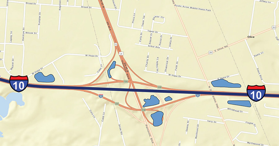 Major Project Will Totally Rebuild The Entire I-10, Highway 29 ...