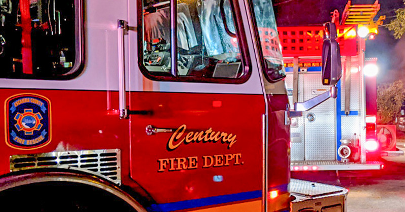 Fire Marshal Investigating Century Mobile Home Fire : NorthEscambia.com