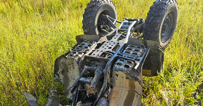 One Injured In ATV Rollover Crash : NorthEscambia.com
