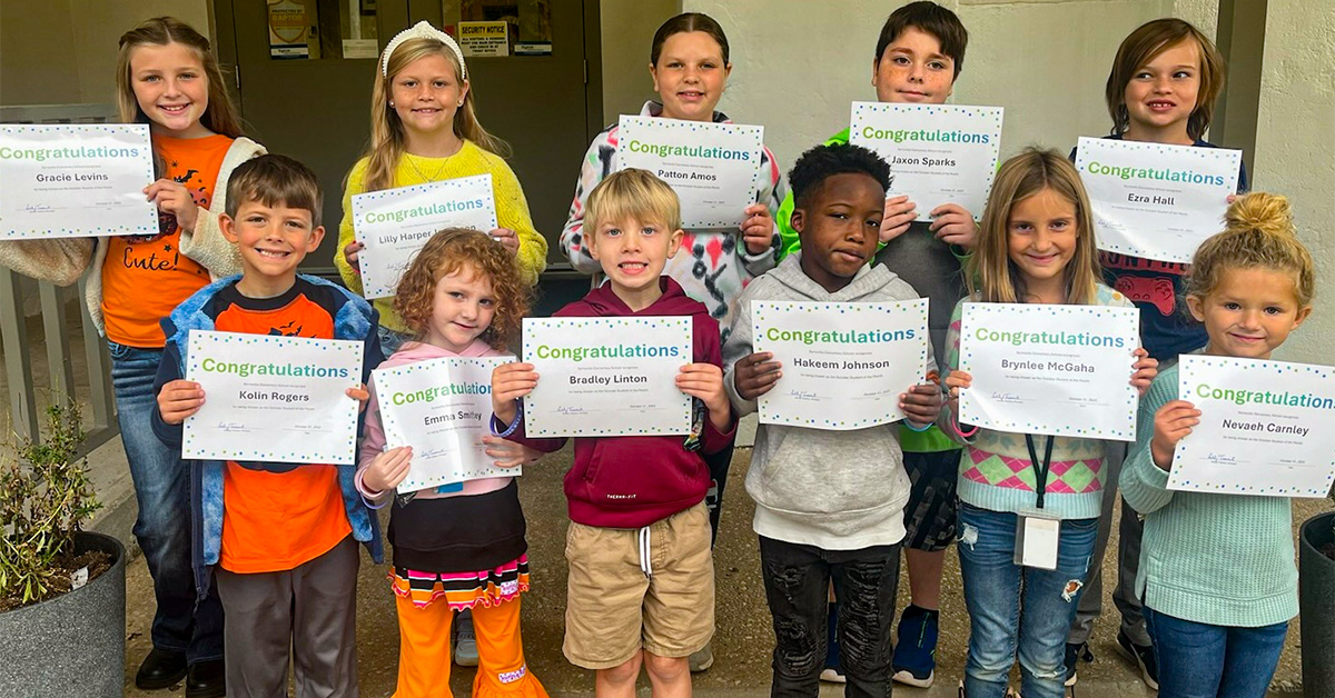 Byrneville Elementary School Names Students Of The Month ...