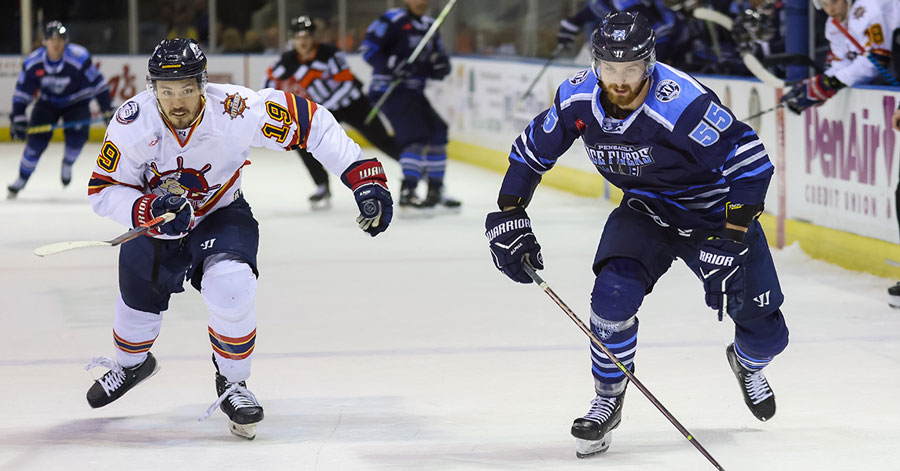 Ice Flyers Struggle With Scoring Chances, Fall 2 – 1 Against Peoria ...