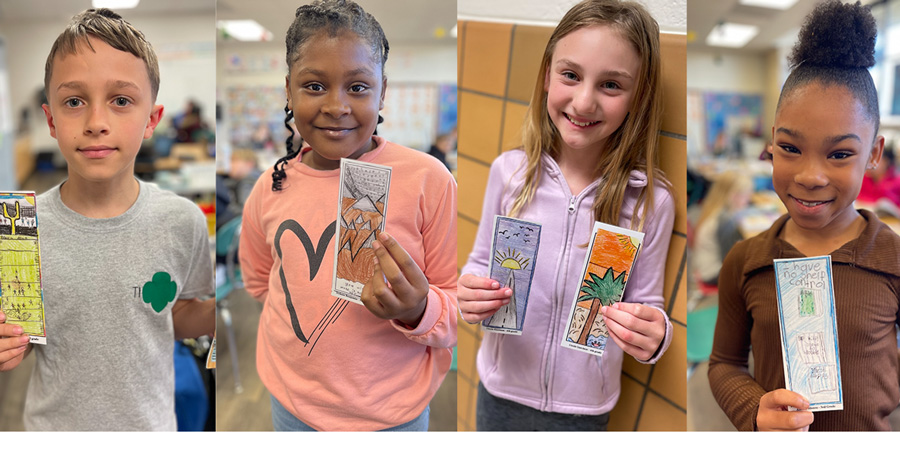 Jim Allen Students Create Winning Bookmarks For Literacy Week ...
