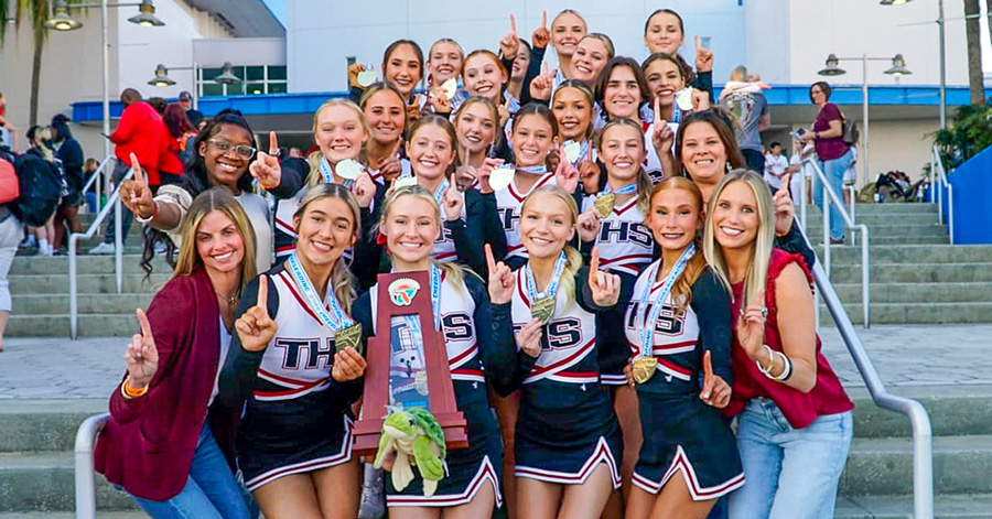 Tate Cheerleaders Win FHSAA State Championship; Jay Places Fourth ...