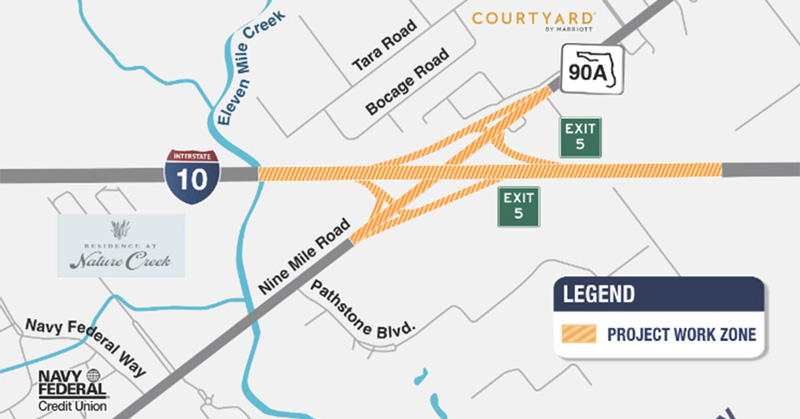 I-10, Nine Mile Road Interchange Construction Will Not Include ...