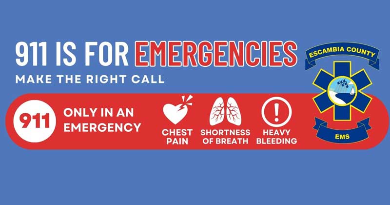 Escambia County Offering Tips On When To Call, Or Not Call, 9-1-1 ...