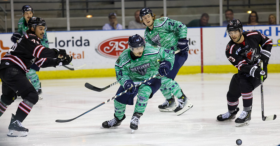 Ice Flyers Celebrate Weekend Sweep, Franchise Attendance Record ...