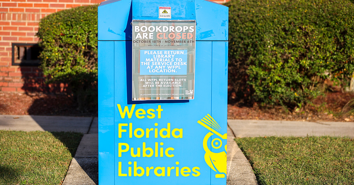 All West Florida Library Book Drops Closed Until After Special Election ...
