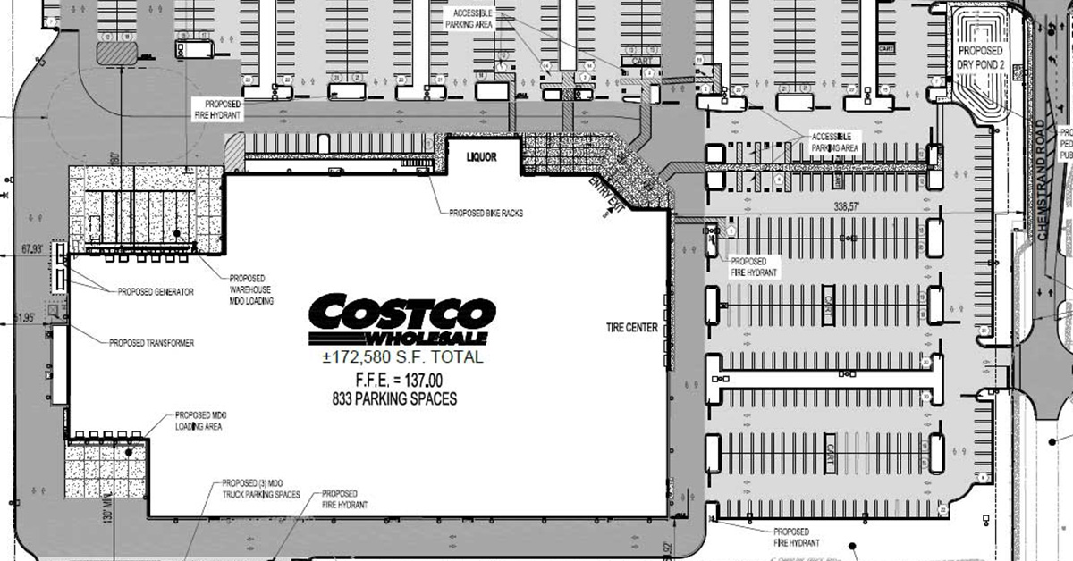 Costco Files Updated Plans For New Store On Nine Mile Road ...