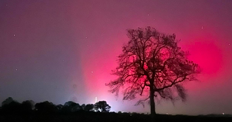 Amazing Sight: Northern Lights Over North Escambia Area : NorthEscambia.com