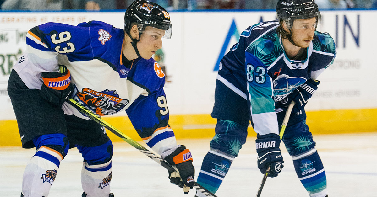 Dabrowski’s Big Night Against Former Team Lifts Ice Flyers To First ...