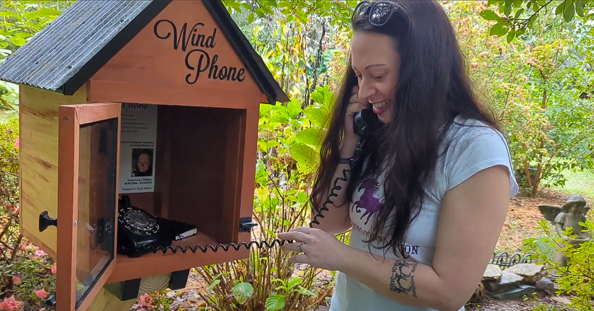 New ‘Wind Phone’ In Cantonment ‘Connects’ Grieving Families With ...