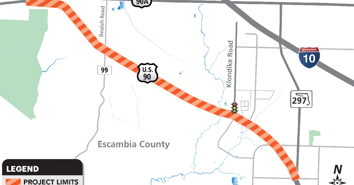 FDOT Completes $7.5 Million Highway 90 Resurfacing Project ...