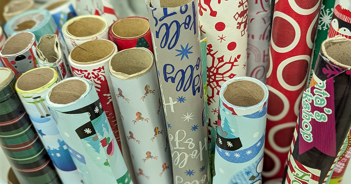 It’s Easy To Recycle Your Wrapping Paper And Boxes : NorthEscambia.com