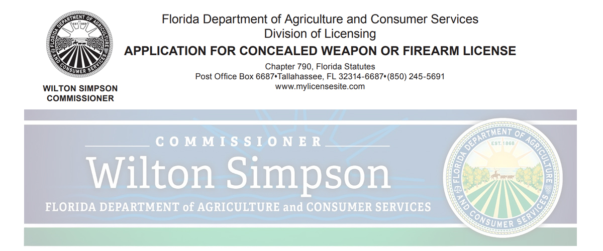 Florida Ag Commissioner Launches Concealed Weapons License Replacement ...