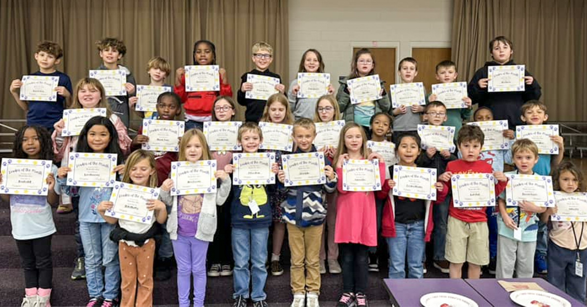 Lipscomb Elementary School Recognizes Leaders Of The Month ...