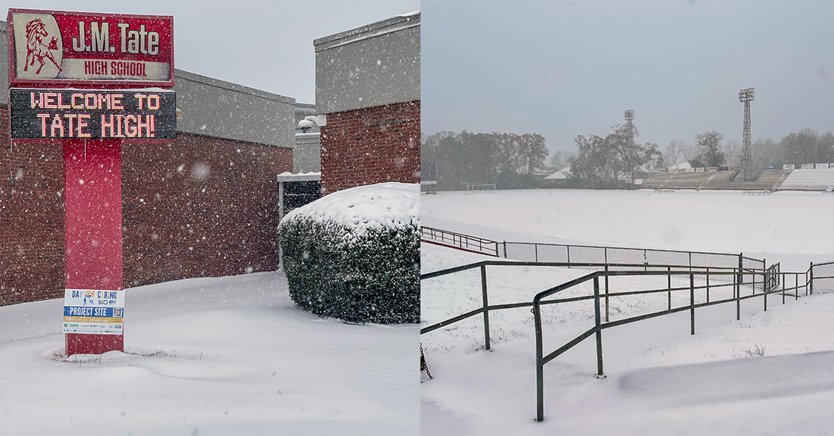 Escambia Schools In Session Monday As Snow Make Up Day : NorthEscambia.com