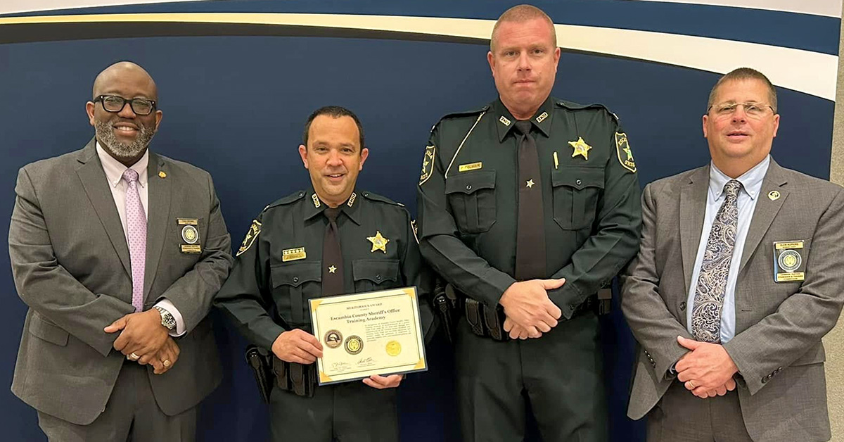 ECSO Basic Recruit Academy Recognized By State : NorthEscambia.com