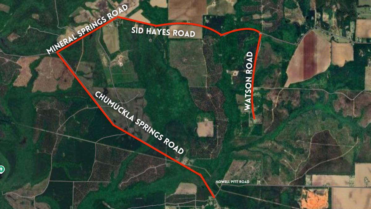 Wildfire Evacuation Lifted Near Chumuckla; Fire Burns North Of Flomaton ...