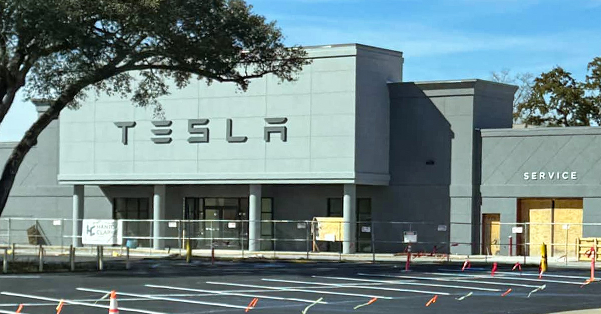 Tesla Dealership Under Construction On Nine Mile Road : NorthEscambia.com