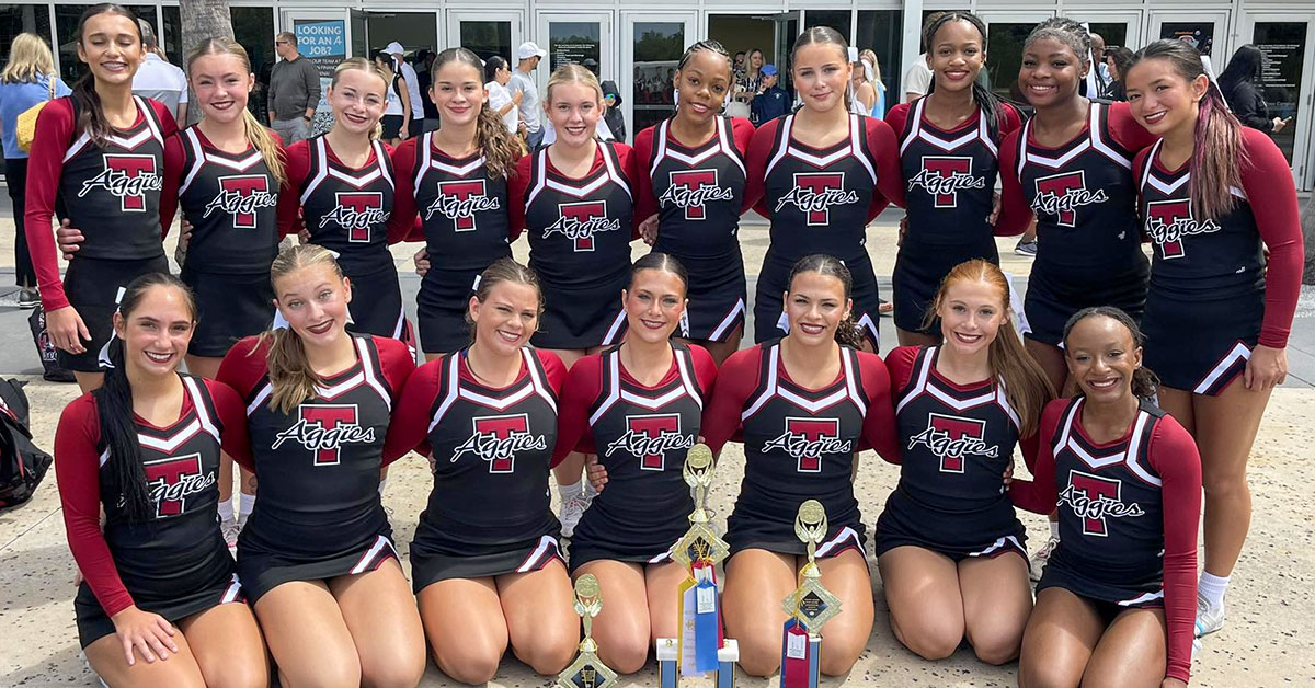 Camp Standouts: Tate Aggie Cheerleaders Shine At 2025 UCA Masters Camp ...