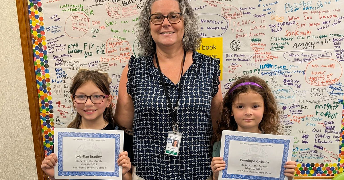 Jim Allen Elementary Names Students Of The Month : NorthEscambia.com