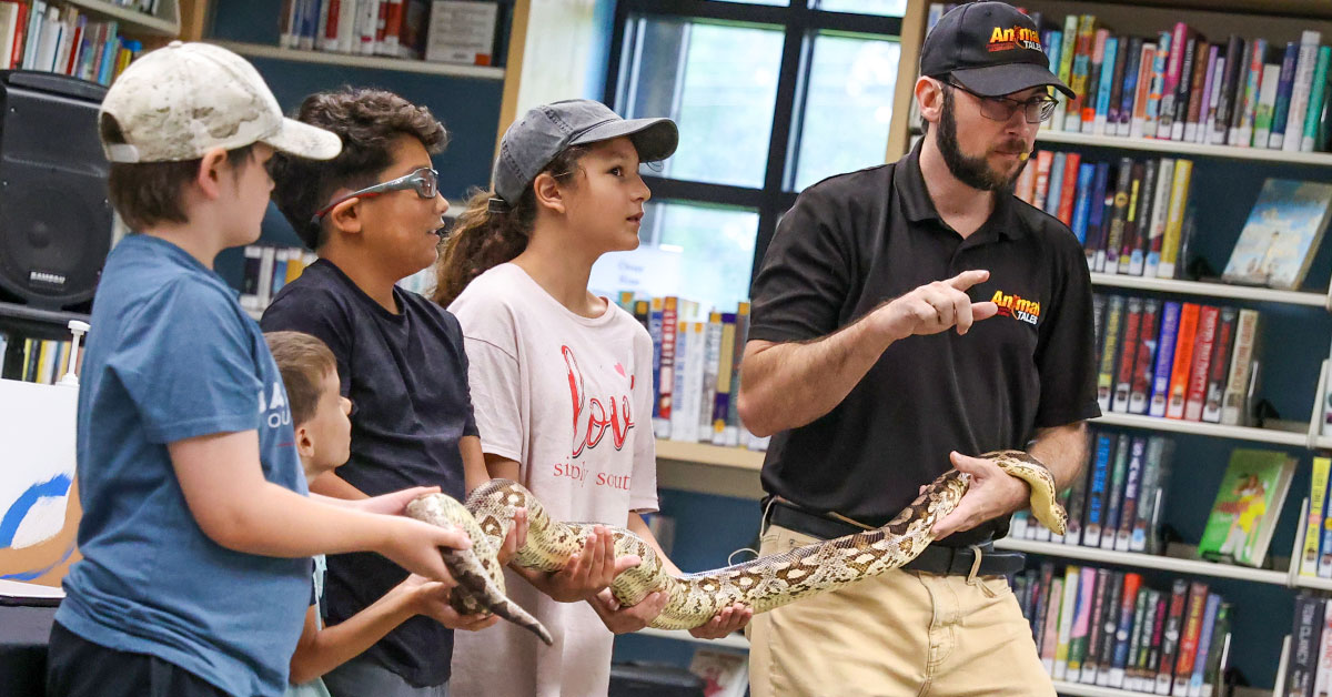 Art Of The Wild: Animal Tales Program At The Library (With Gallery ...