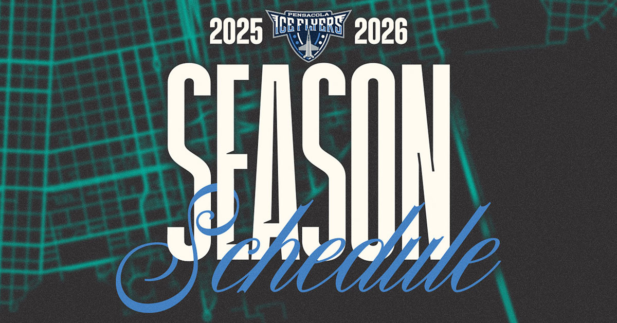 Pensacola Ice Flyers Announce Full 2025-26 Season Schedule ...