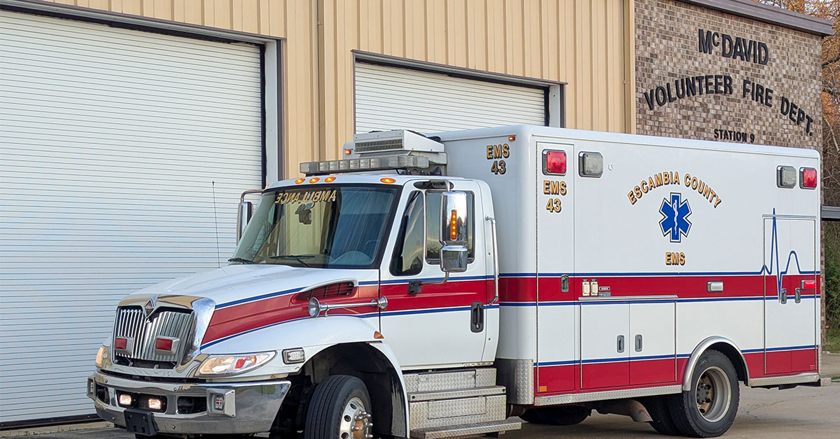 McDavid Fire Station Real Estate To Be Donated To Escambia County ...