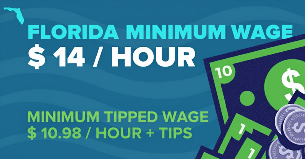 Florida Minimum Wage Increases To $14 Per Hour : NorthEscambia.com